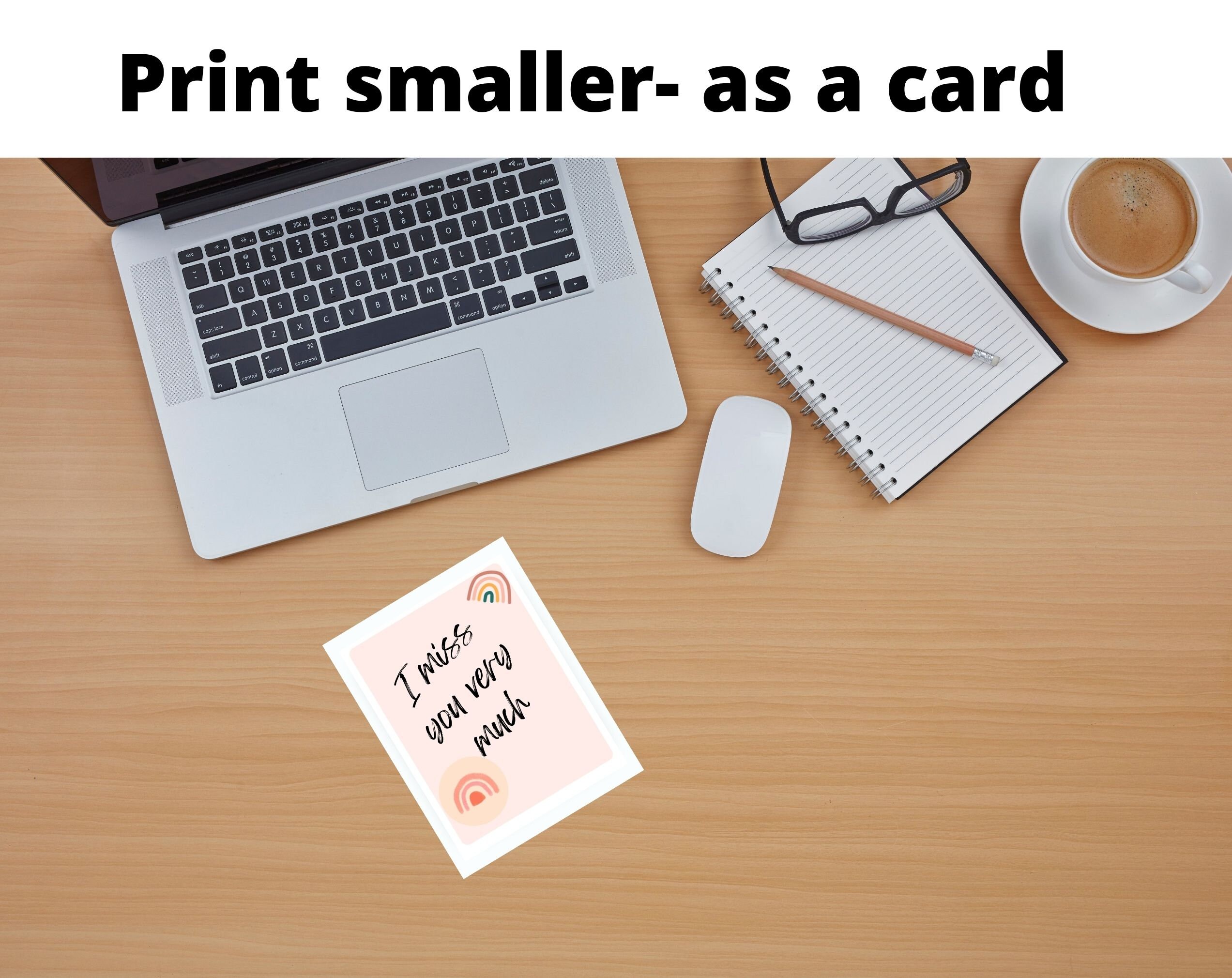 Printable Stationery Set US Letter Size PDF, Instant Download ...