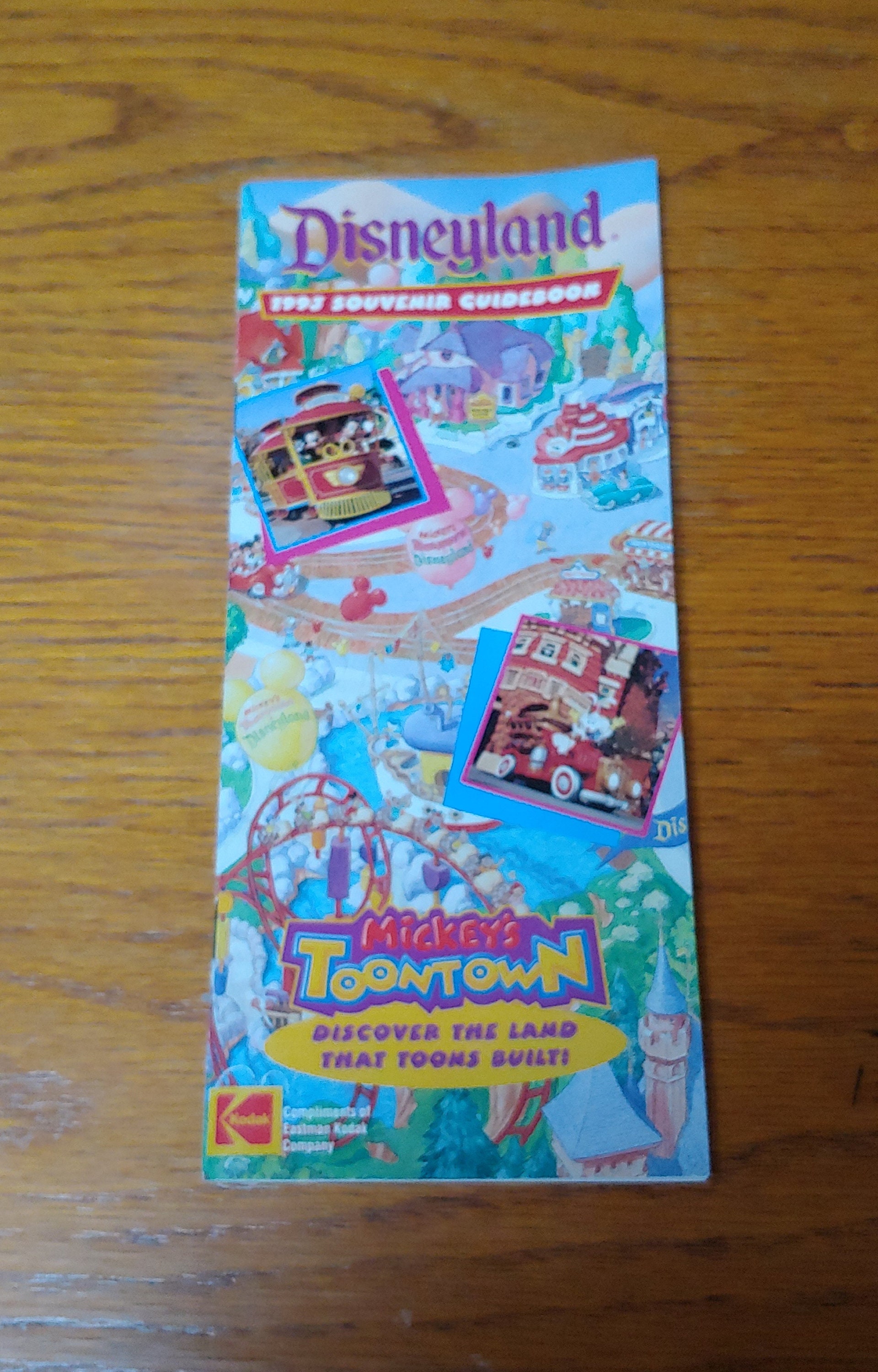 EURO DISNEY and Disneyland Park Guides From the Early 1990s - Etsy