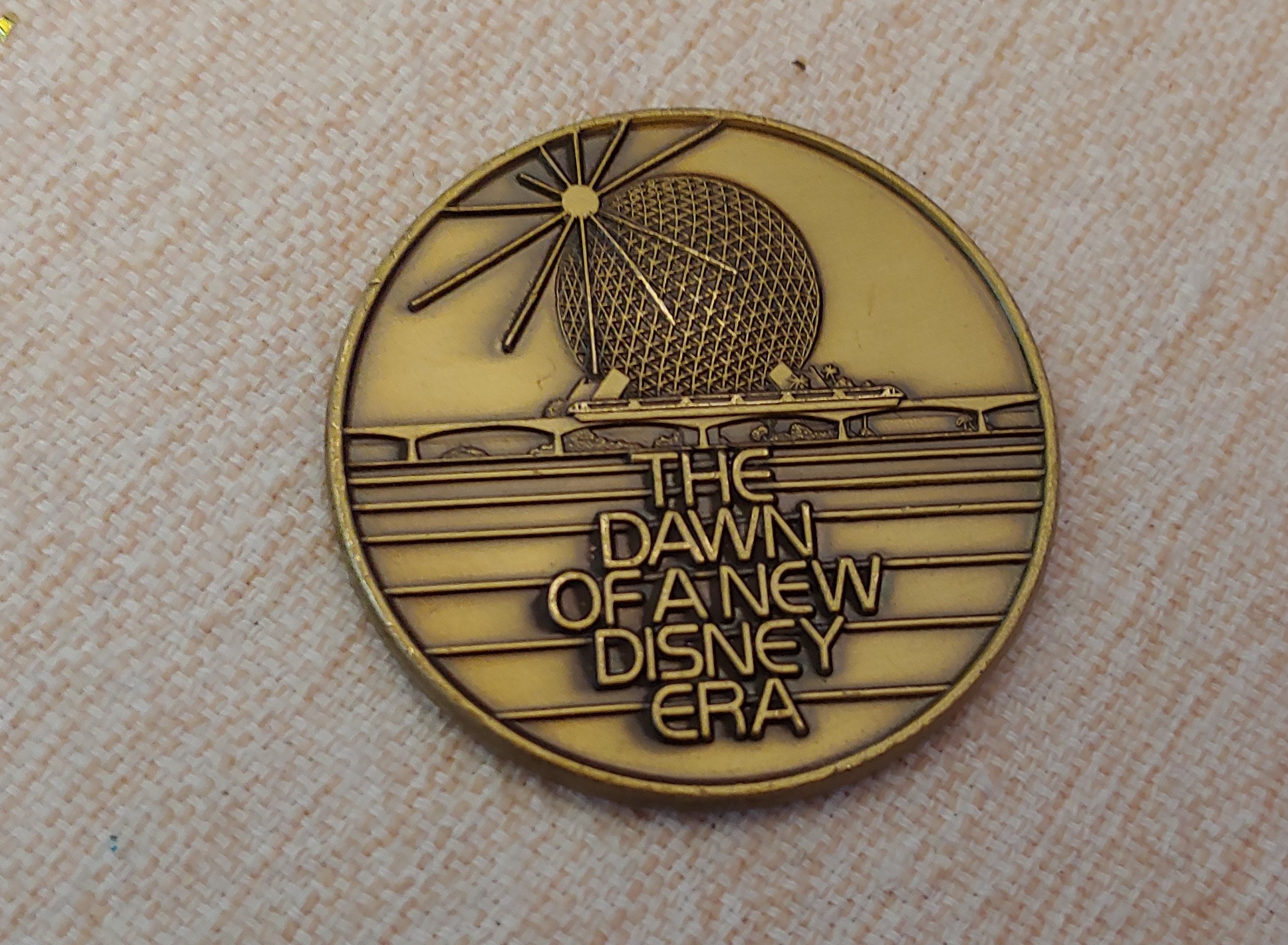Epcot Center Medallion Commemorating the Grand Opening on - Etsy