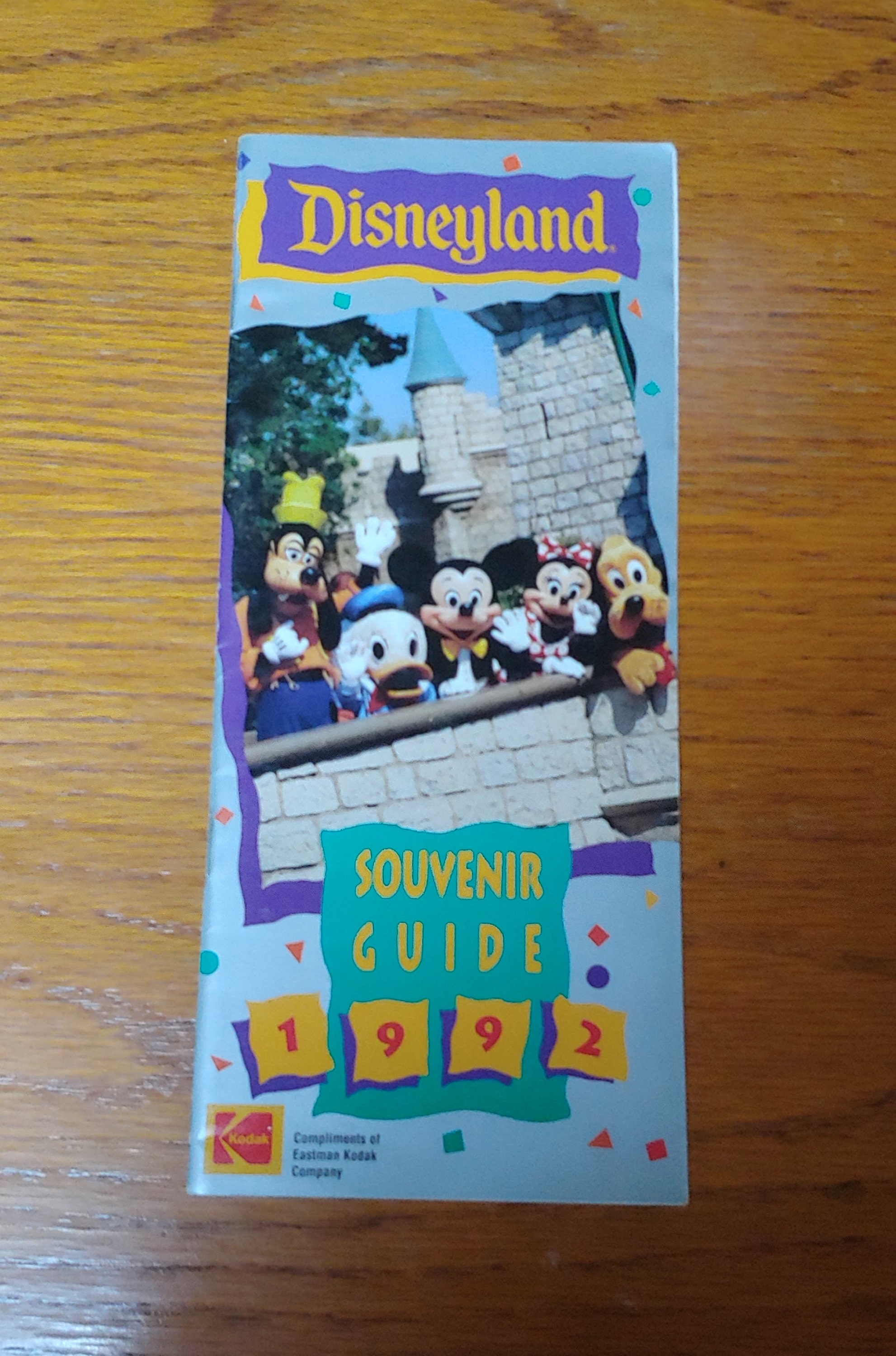 EURO DISNEY and Disneyland Park Guides From the Early 1990s - Etsy
