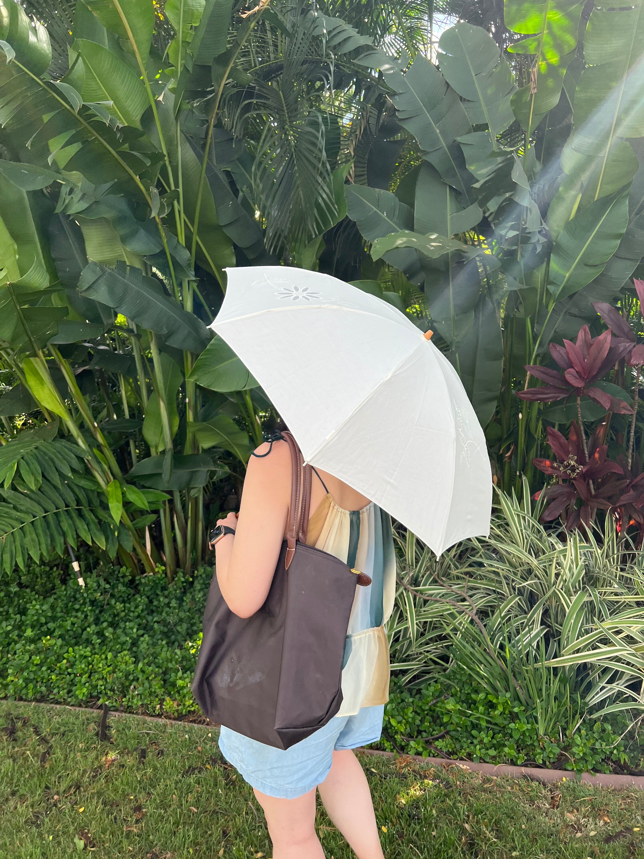 White Korean Sunflower Umbrella/ Parasol - Etsy