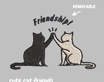 Best Friends Machine Embroidery Design - Etsy