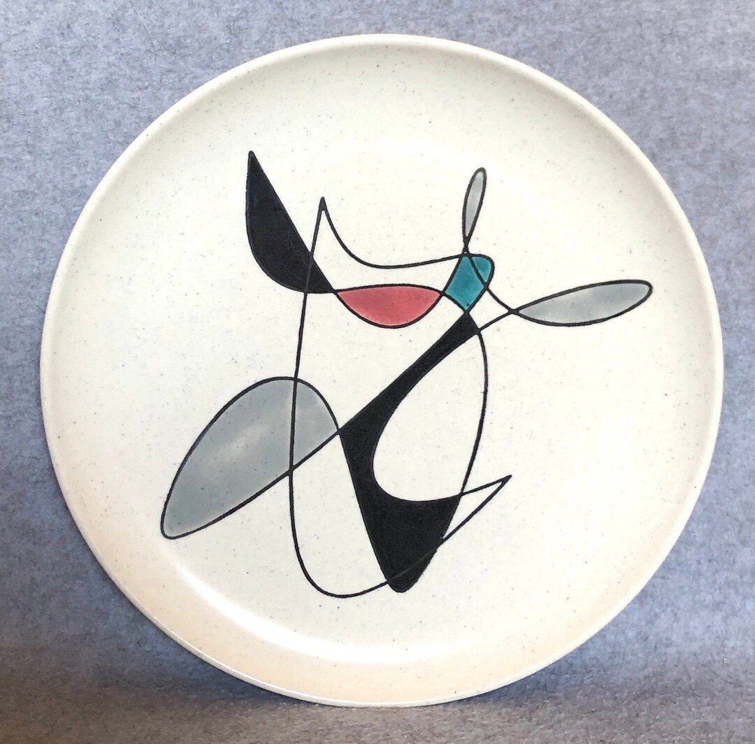 Metlox Pottery Poppytrail California Contempora No. 6 Dinner Plate 10. ...