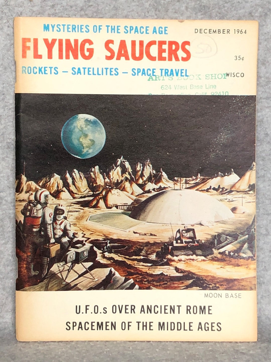 Flying Saucers magazine Number 39 December 1964 96 Pages - Etsy