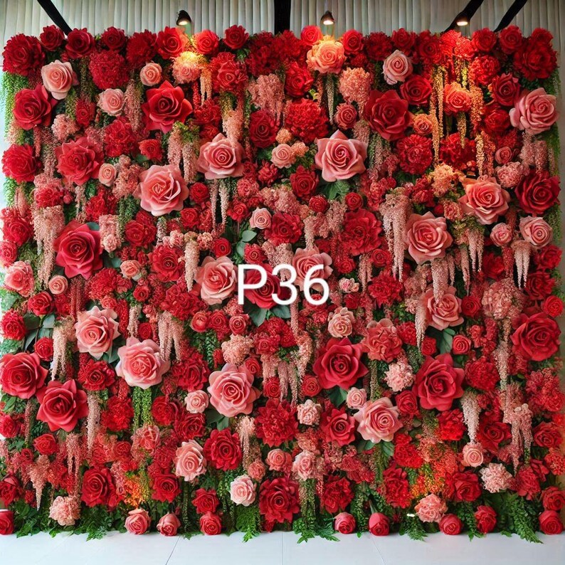 Flower Wall Wedding Event Photo Shoot Folding Backdrop 5D 8ft X 8ft - Etsy