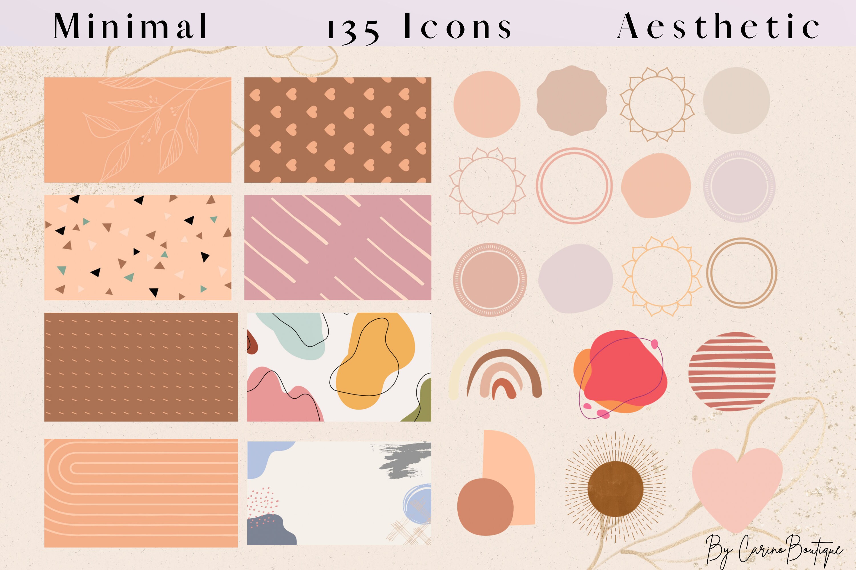 Everyday Life Sticker Set | Neutral, Goodnotes, Transparent, Pre Cut ...