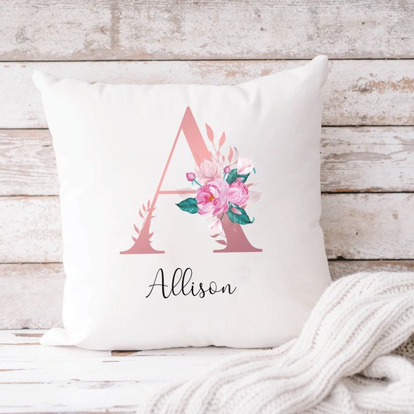 Initial Cushion - Etsy