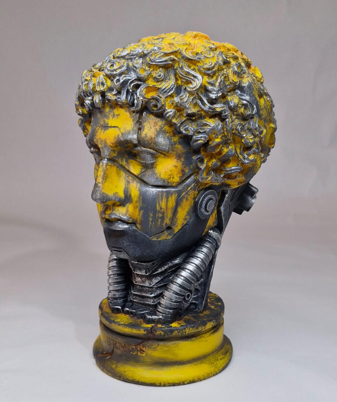 Mecha Hermes Bust, Sci-fi Robotic Statue (8.5 Inch) - Etsy