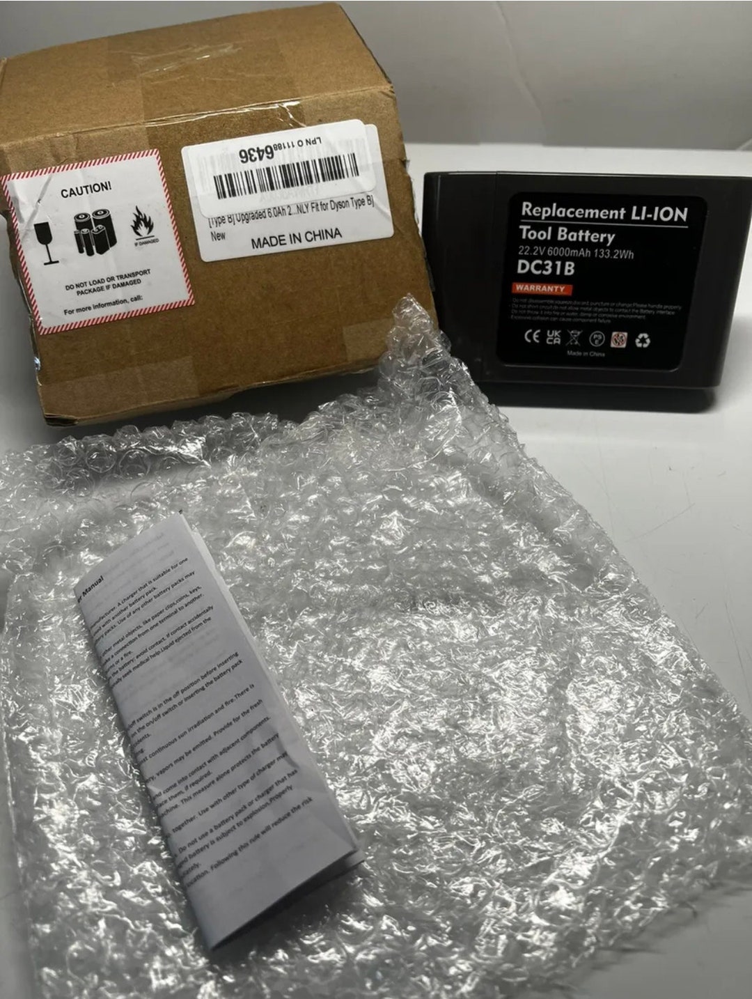 Replacement LI-ION Tool Battery Dyson Type B - Etsy