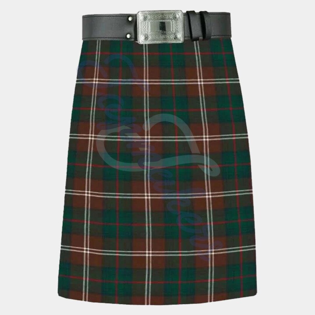 Scottish Traditional Chisholm Hunting Modern Tartan Kilt, Handmade 8 ...