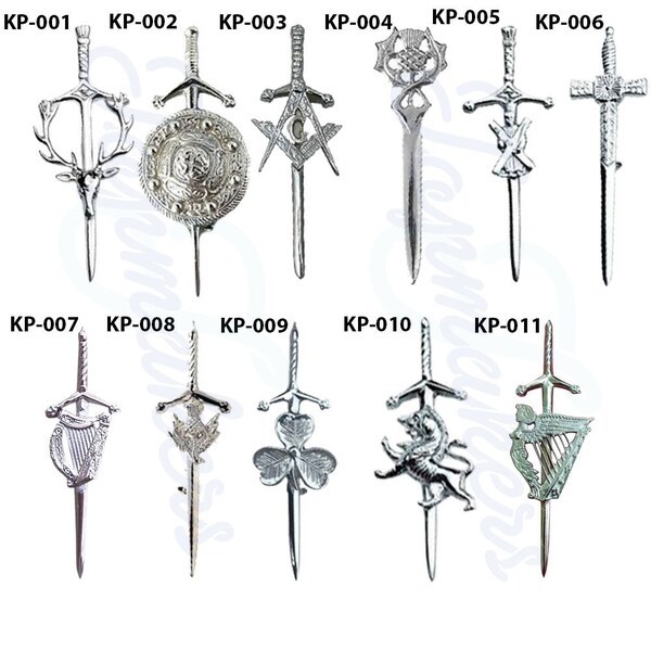 Antique Kilt Pins - Etsy