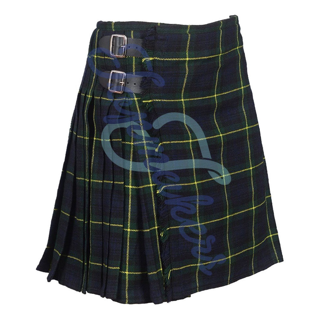 Scottish Traditional Handmade Gordon Modern Tartan Kilt 16 OZ Scottish ...