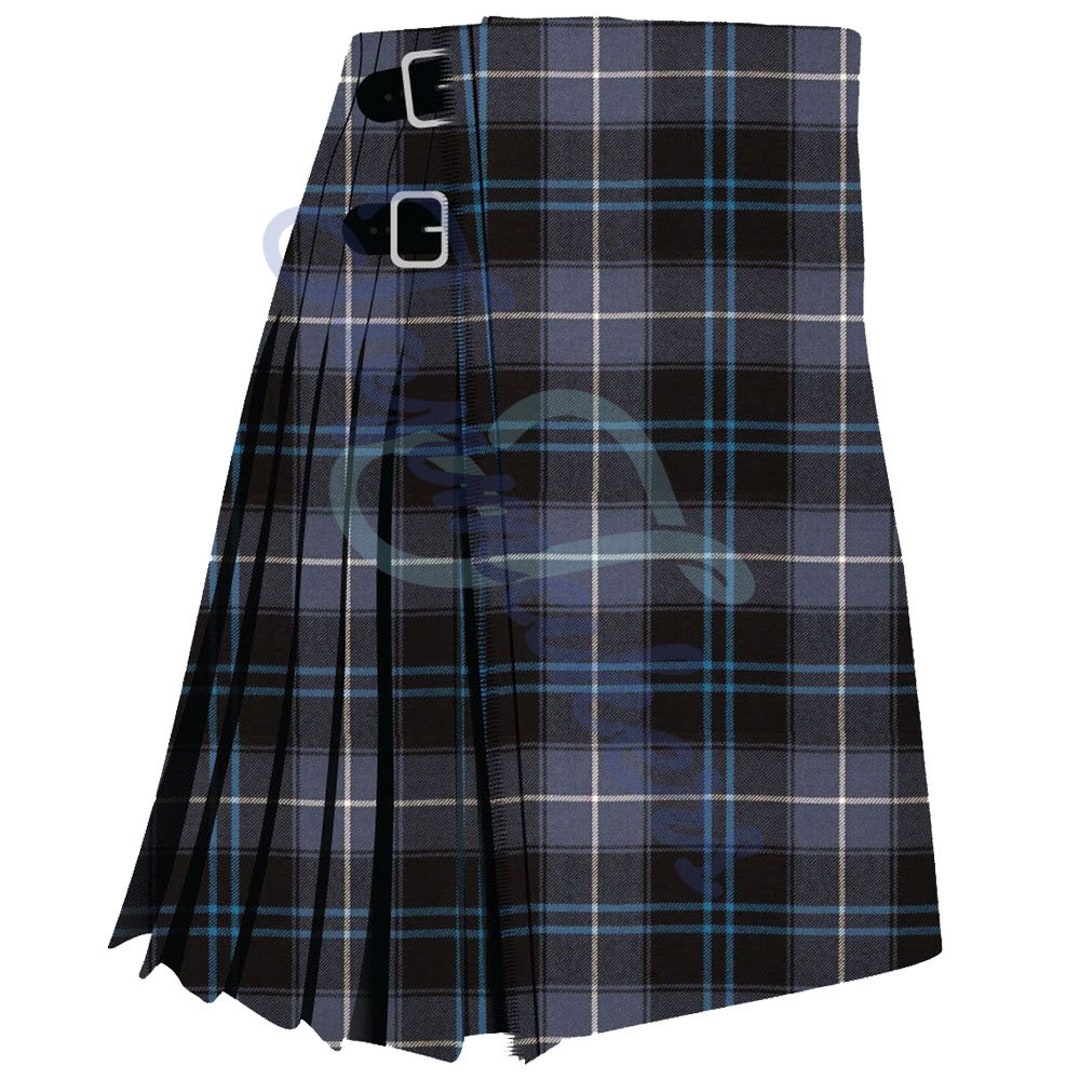 Scottish Traditional Patriot Ancient Tartan Kilt Men's Handmade 8 Yard ...