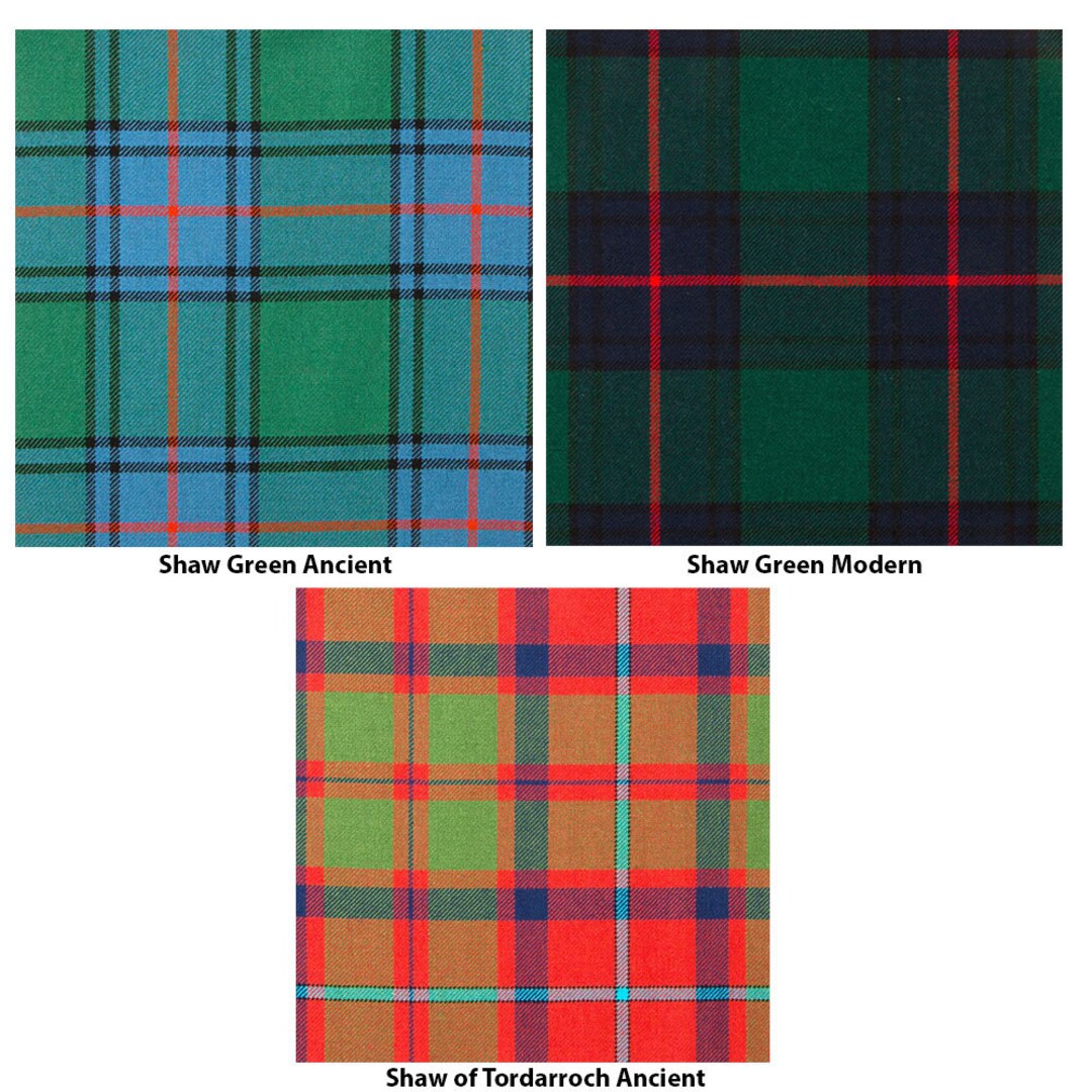 Choose Your Clan Custom Tartan Shaw Tartan - Etsy