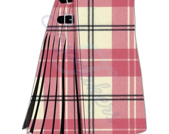 Scottish Cameron of Erracht Tartan Kilt Men's Handmade Traditional 8 ...