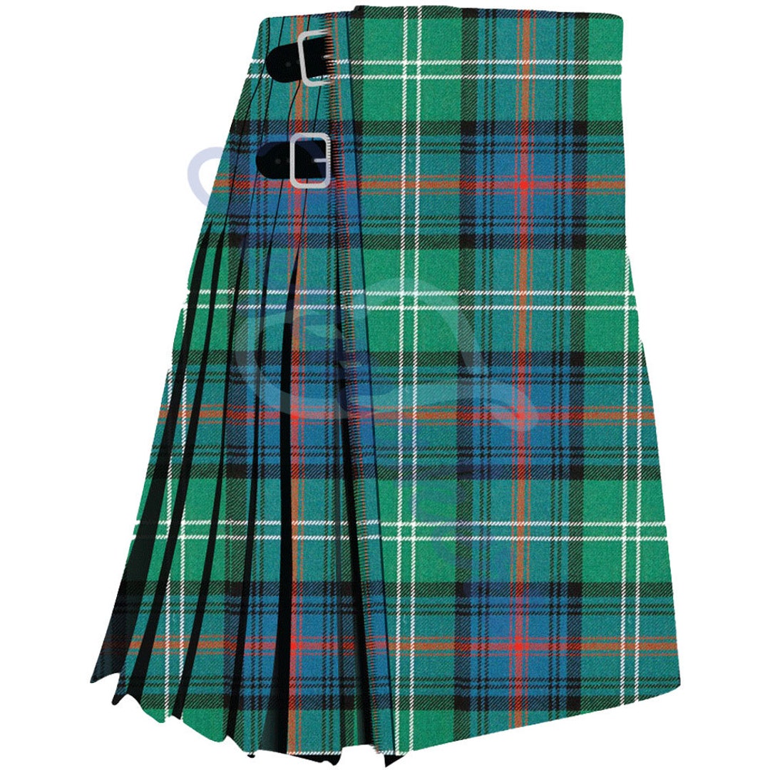 Highland Sutherland Old Ancient Tartan Kilt Men's Scottish Traditional ...