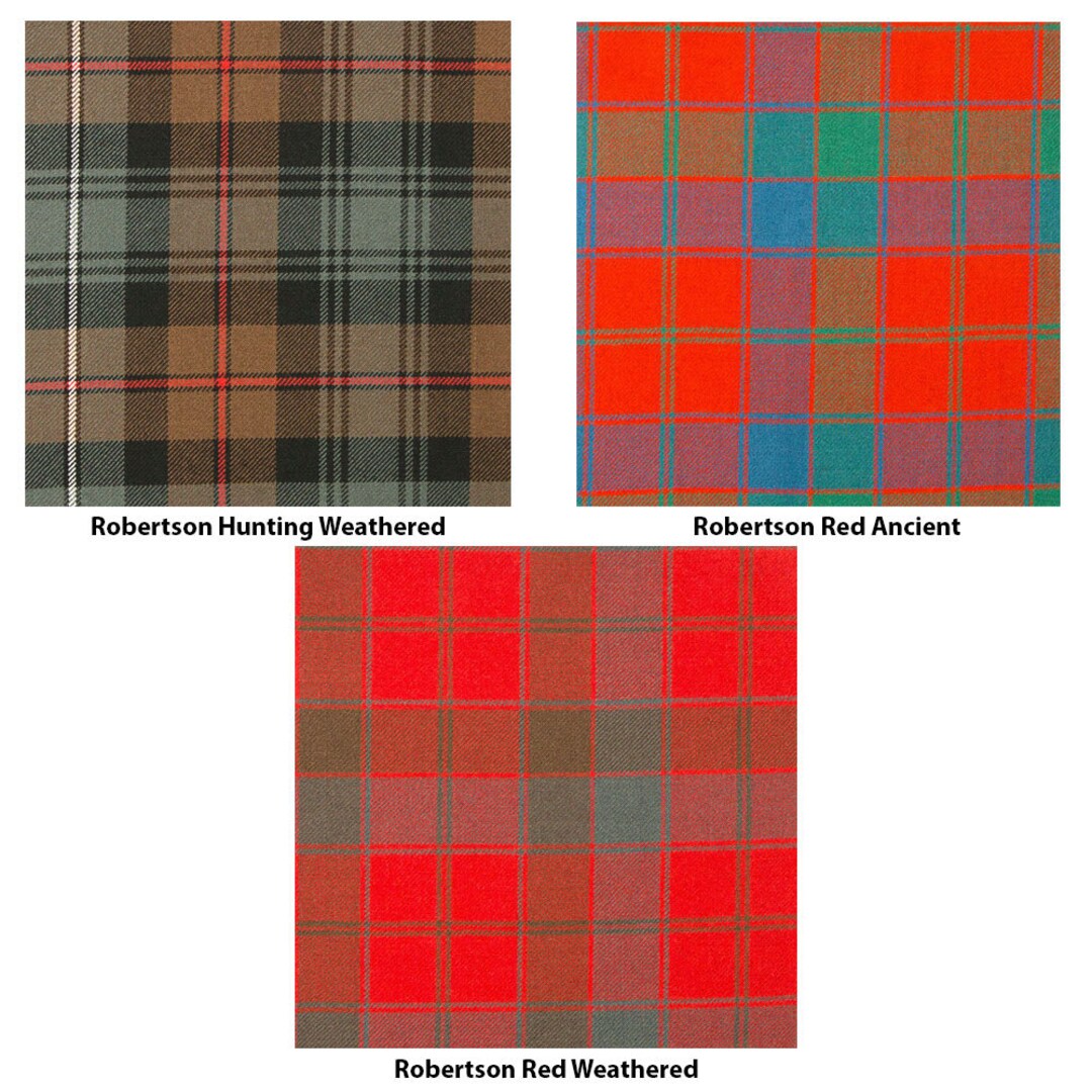 Choose Your Clan Custom Tartan Robertson Tartan - Etsy