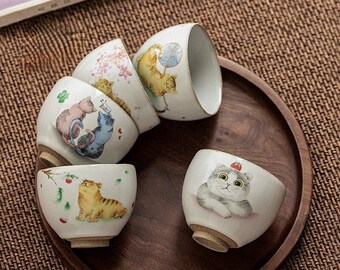 Tea Cup Set - Etsy