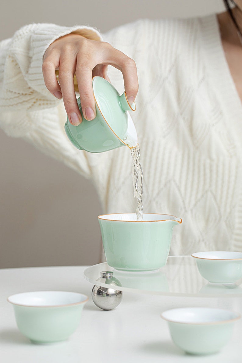 Minimalist Travel Tea Set 4 Colors Available - Etsy