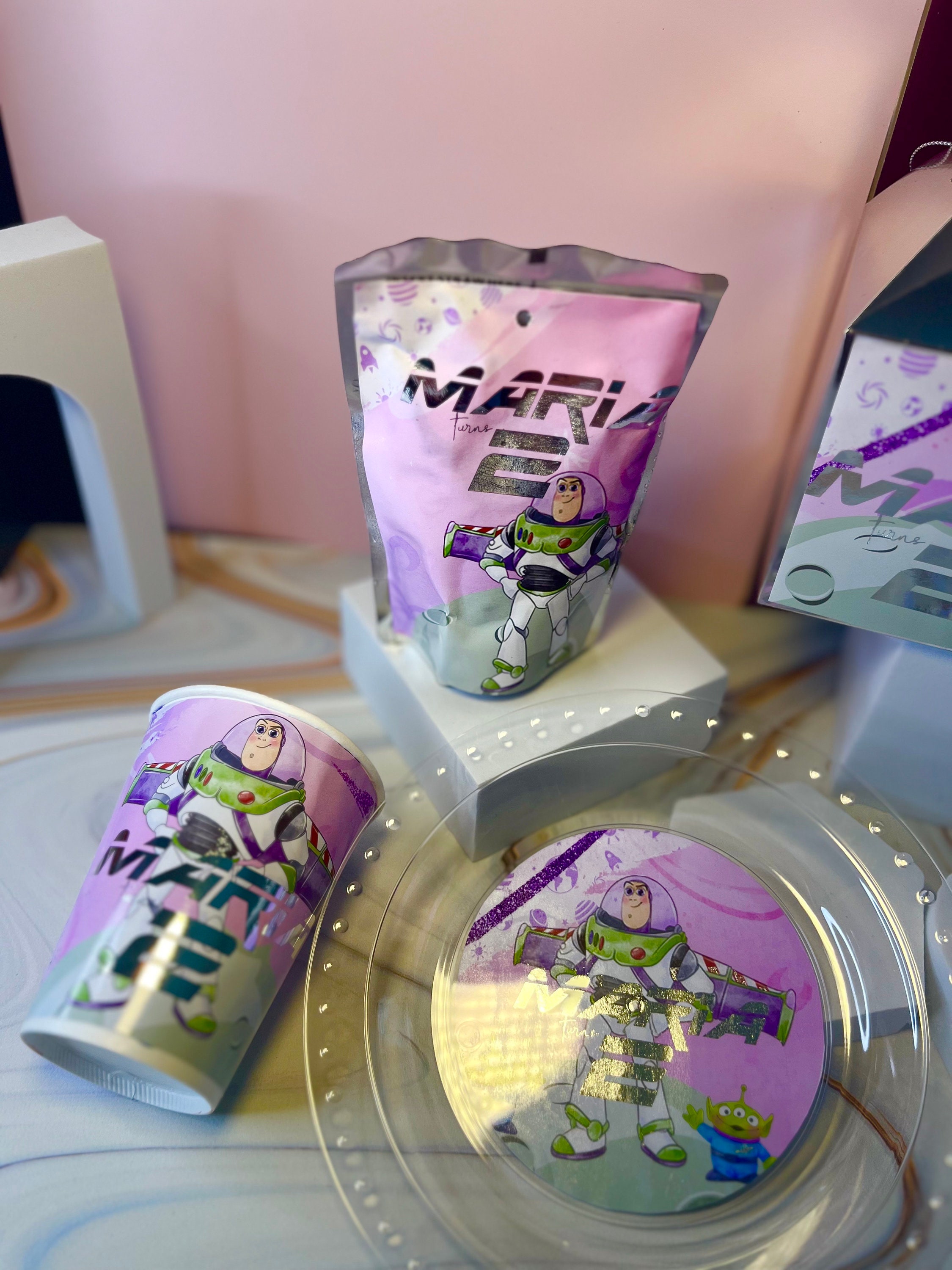 Custom Buzz Lightyear Party Favor Boxes and Labels Lightyear Caprisun ...