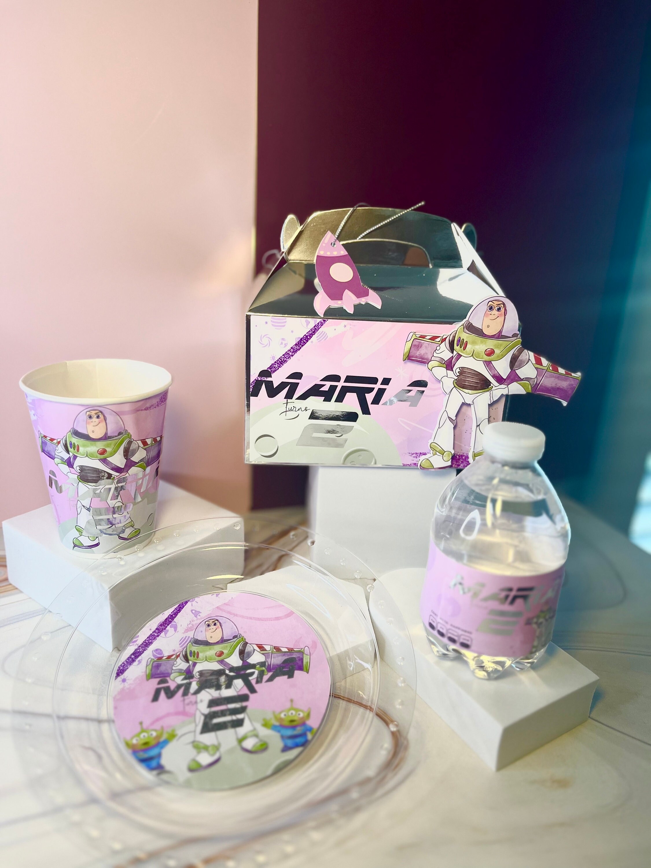 Custom Buzz Lightyear Party Favor Boxes and Labels Lightyear Caprisun ...