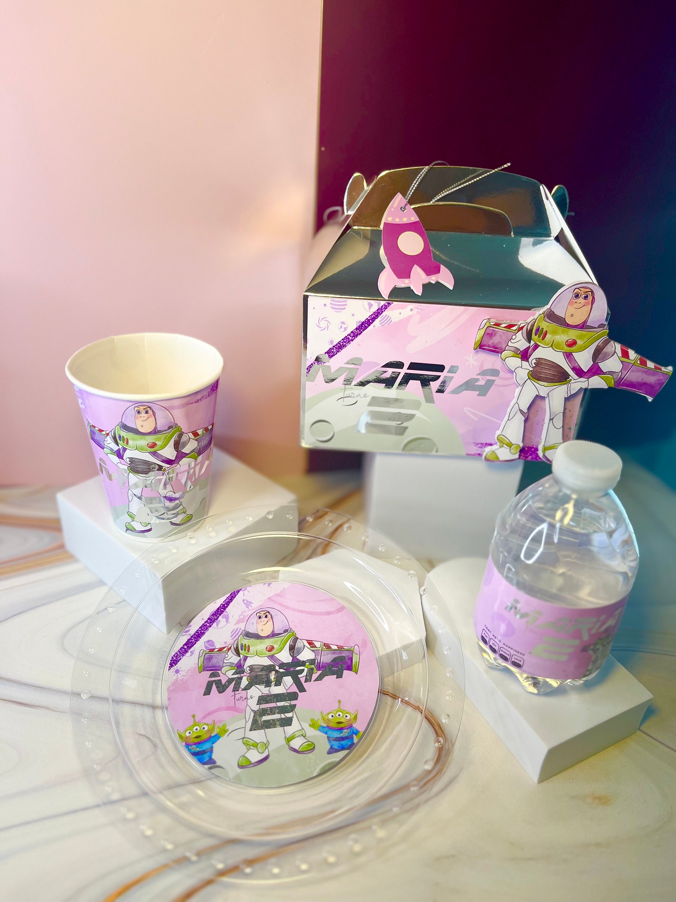 Custom Buzz Lightyear Party Favor Boxes and Labels Lightyear Caprisun ...