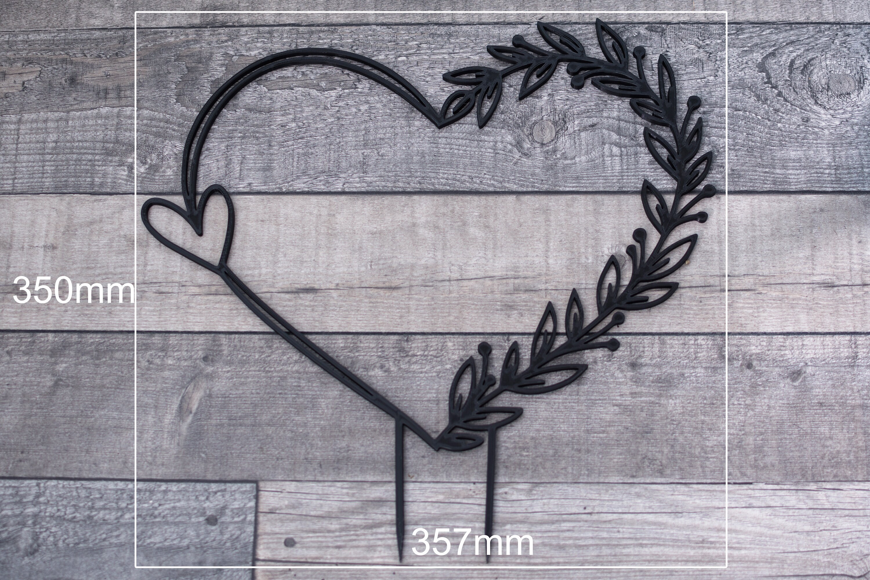 Plant Trellis Plant Support Heart Leaves Climbers - Etsy UK