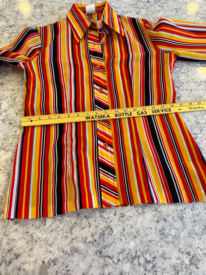 Ladies Vintage 70s Button up Shirt - Etsy