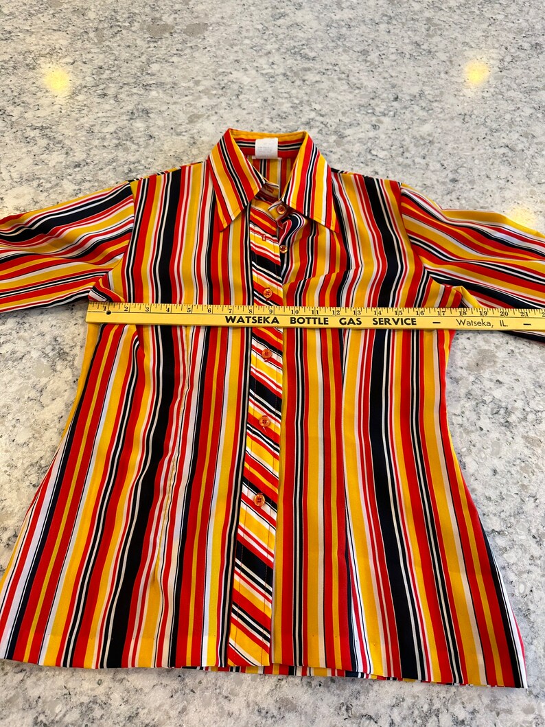 Ladies Vintage 70s Button up Shirt - Etsy