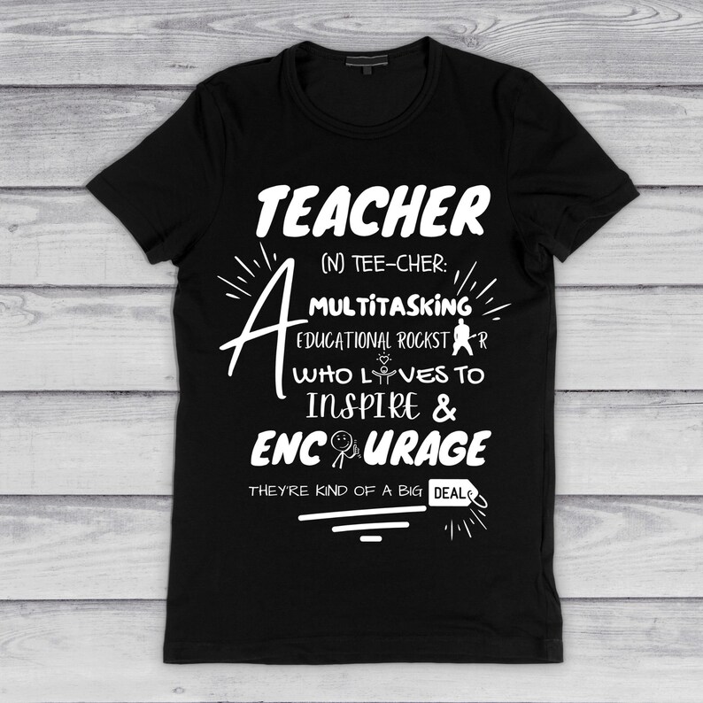 Teacher Definition Digital SVG/PNG/JPEG Design for Cameo 4 | Cricut ...