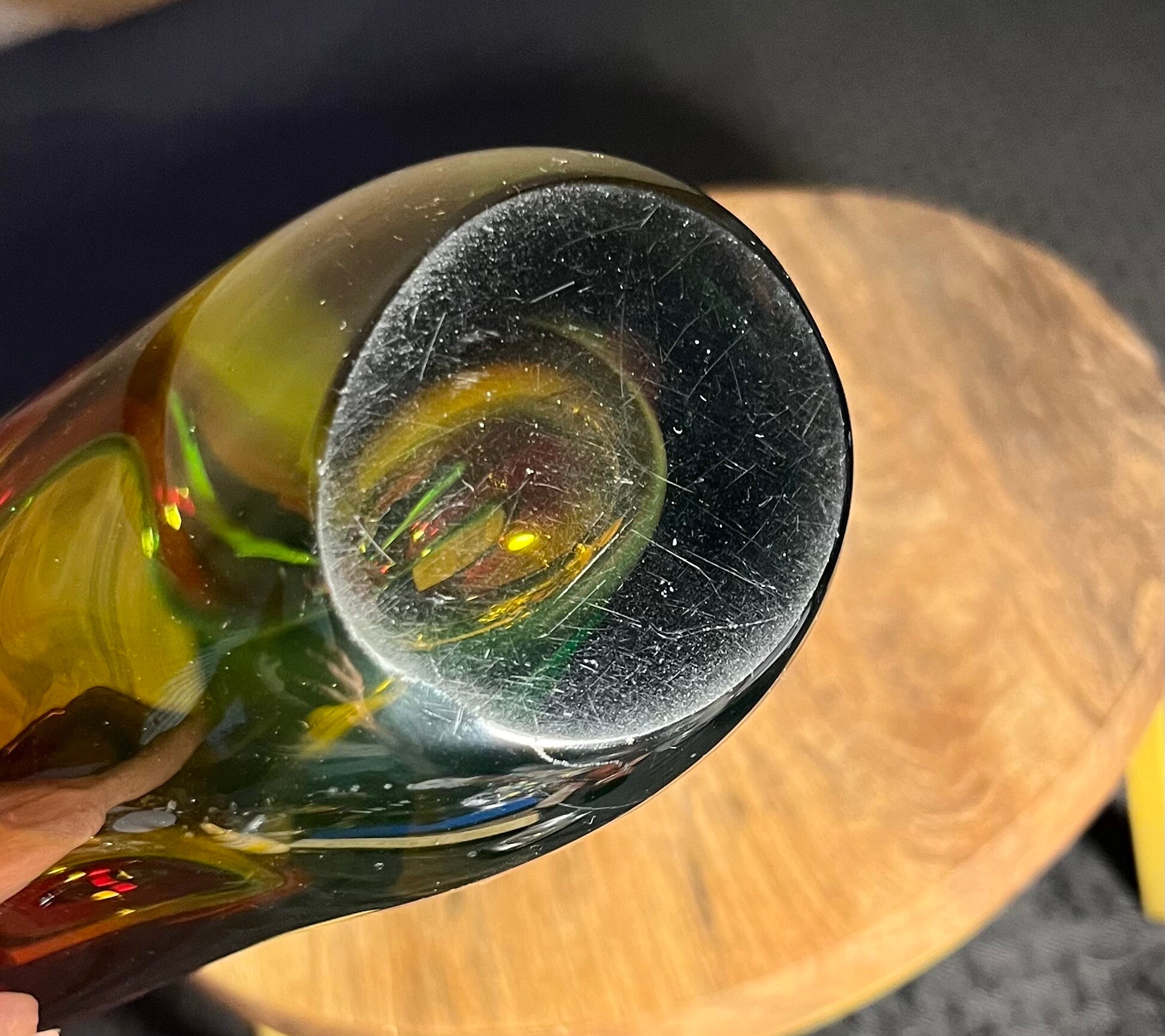 Murano Glass Sommerso Archimede Seguso Basket Vase !RARE! - Etsy