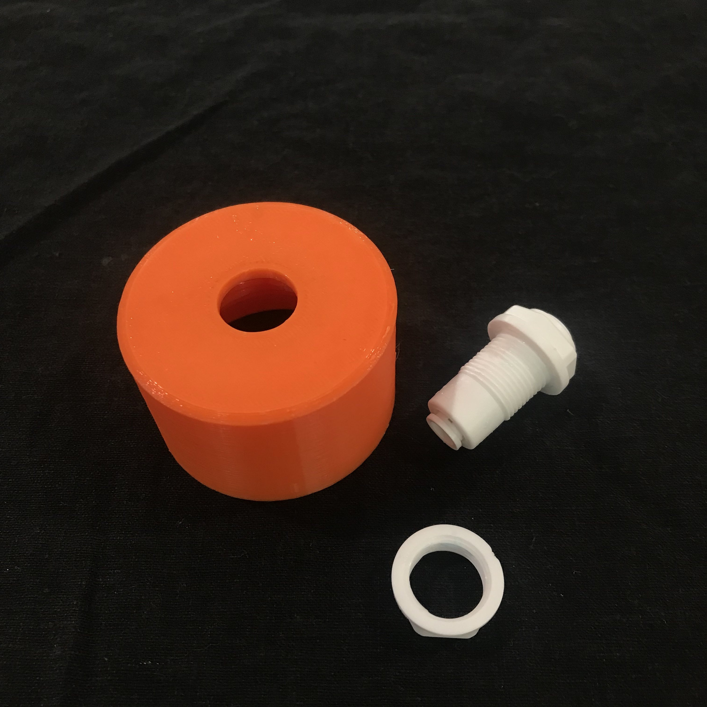 Reef Dosing System medium 3D Printed 500ml Voss Bottle Caps, 1/4 Mur ...