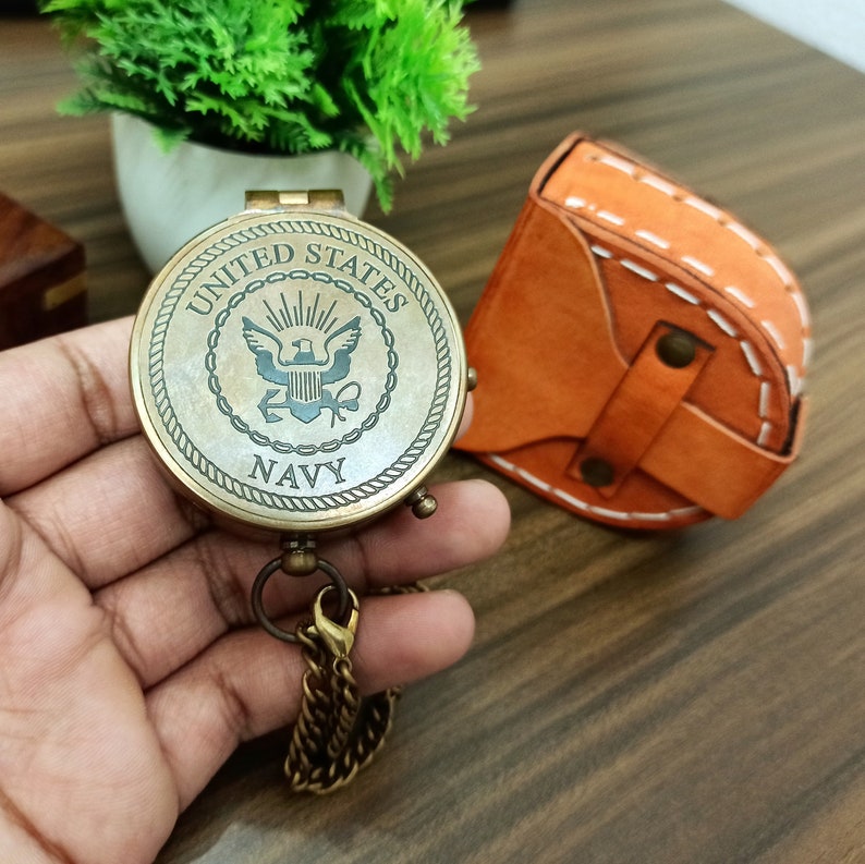 Engraved Navy Compass U.S Navy Gift United Sates Navy Gift - Etsy