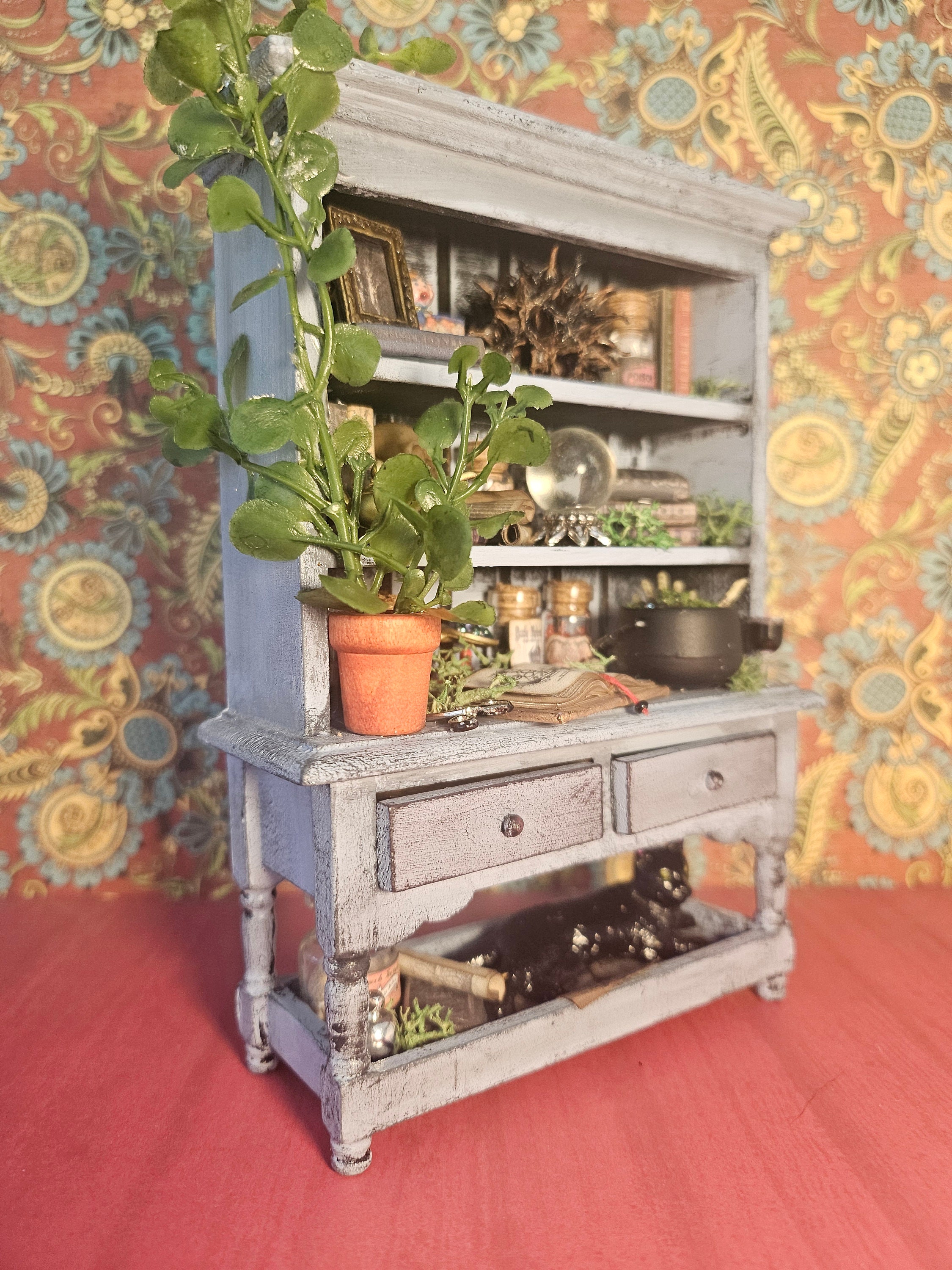 Witch Apothecary Curiosities Cabinet - Etsy