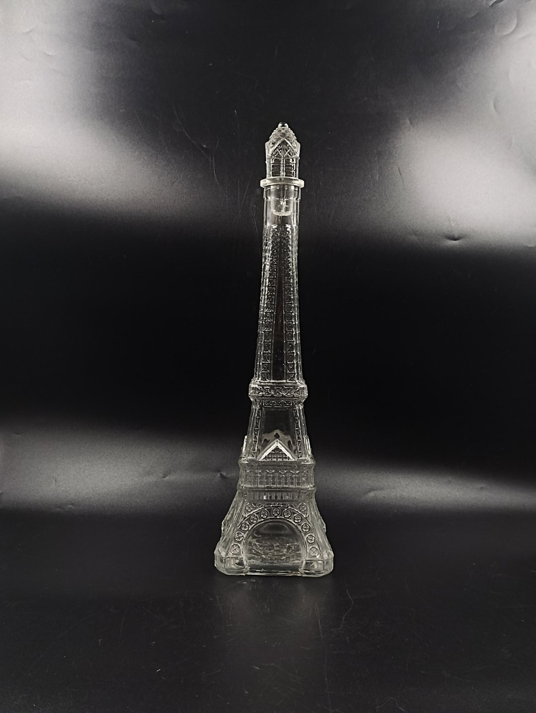 Old Eiffel Tower Theme Bottle by Legras Pressed Molded Blown Glass ...