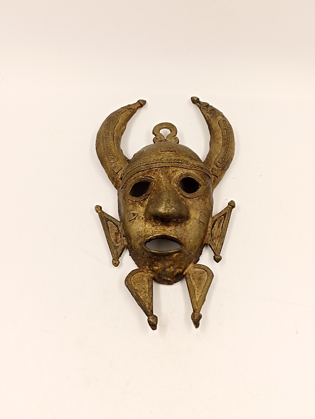 African Bronze Mask Senoufo Ivory Coast Old Lost Wax Passport Mask - Etsy