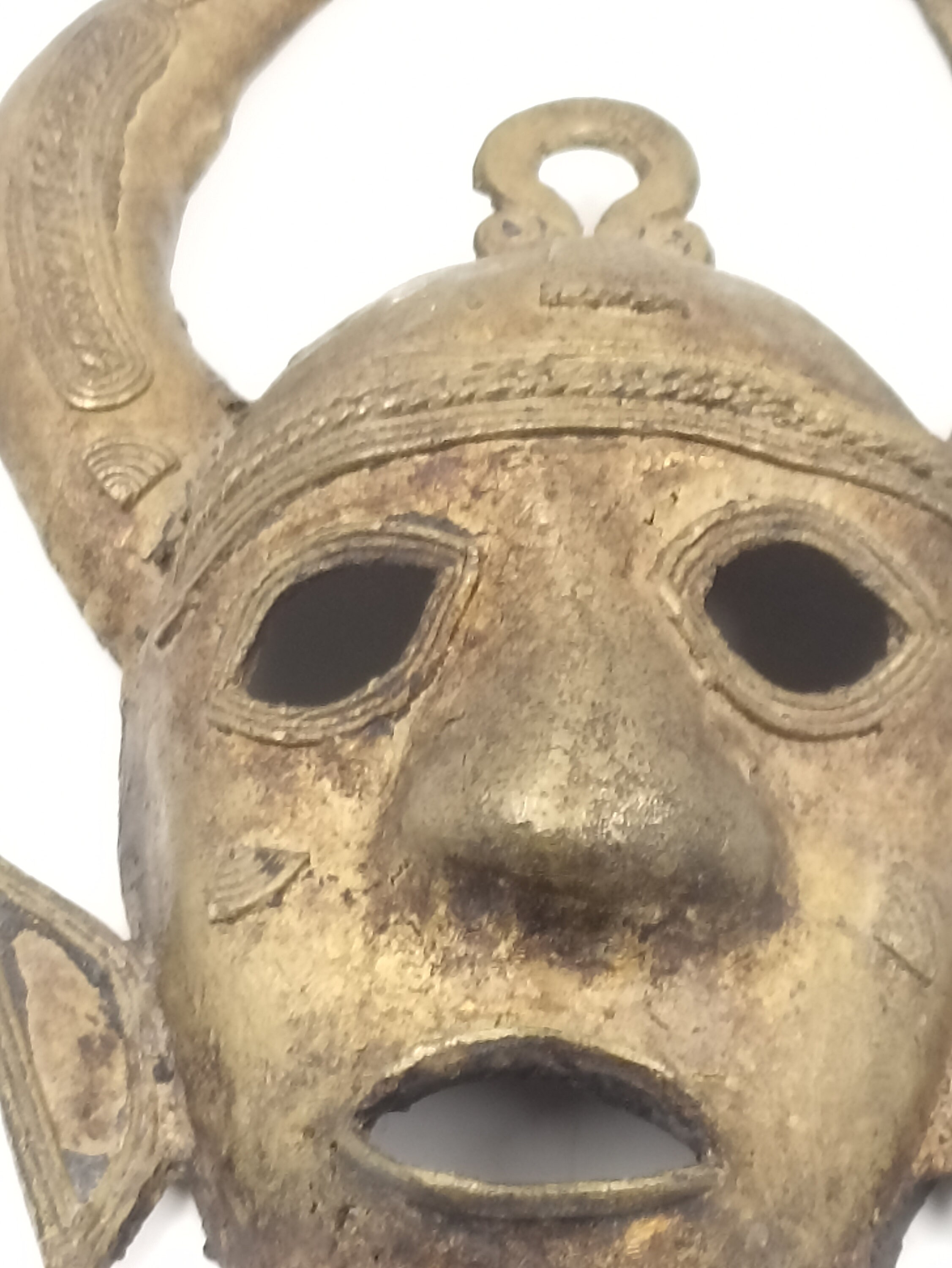 African Bronze Mask Senoufo Ivory Coast Old Lost Wax Passport Mask - Etsy