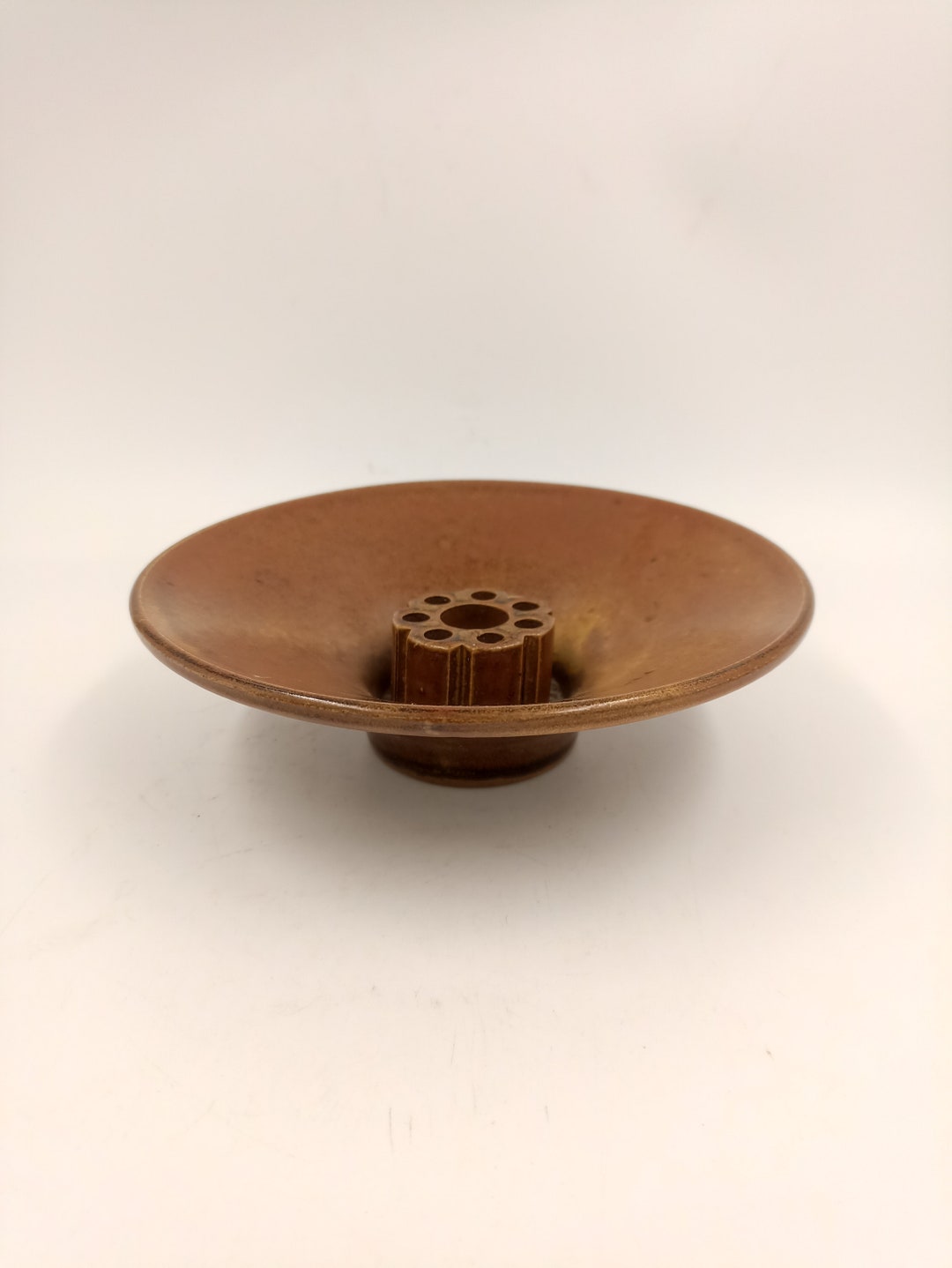 Glossal Taizé Stoneware Candlestick Cup French Monastic Art Pottery ...