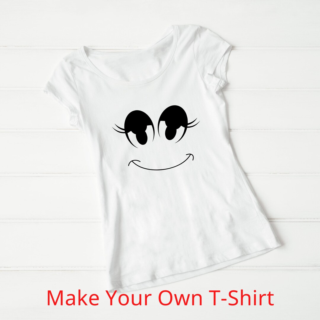 Eye Lash | Printable | Print T-shirt | Custom Prints | Cute Girl Eyes ...