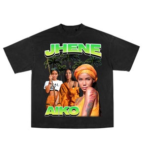 Jhene Aiko 90s Retro Rap Tee | Bootleg Rap Tee | Vintage 90s Jhene Aiko 90s Retro Rap Tee | Bootleg Rap Tee | Vintage 90s