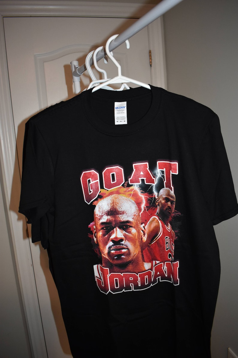 Michael Jordan Graphic Tee Digital Design - Etsy