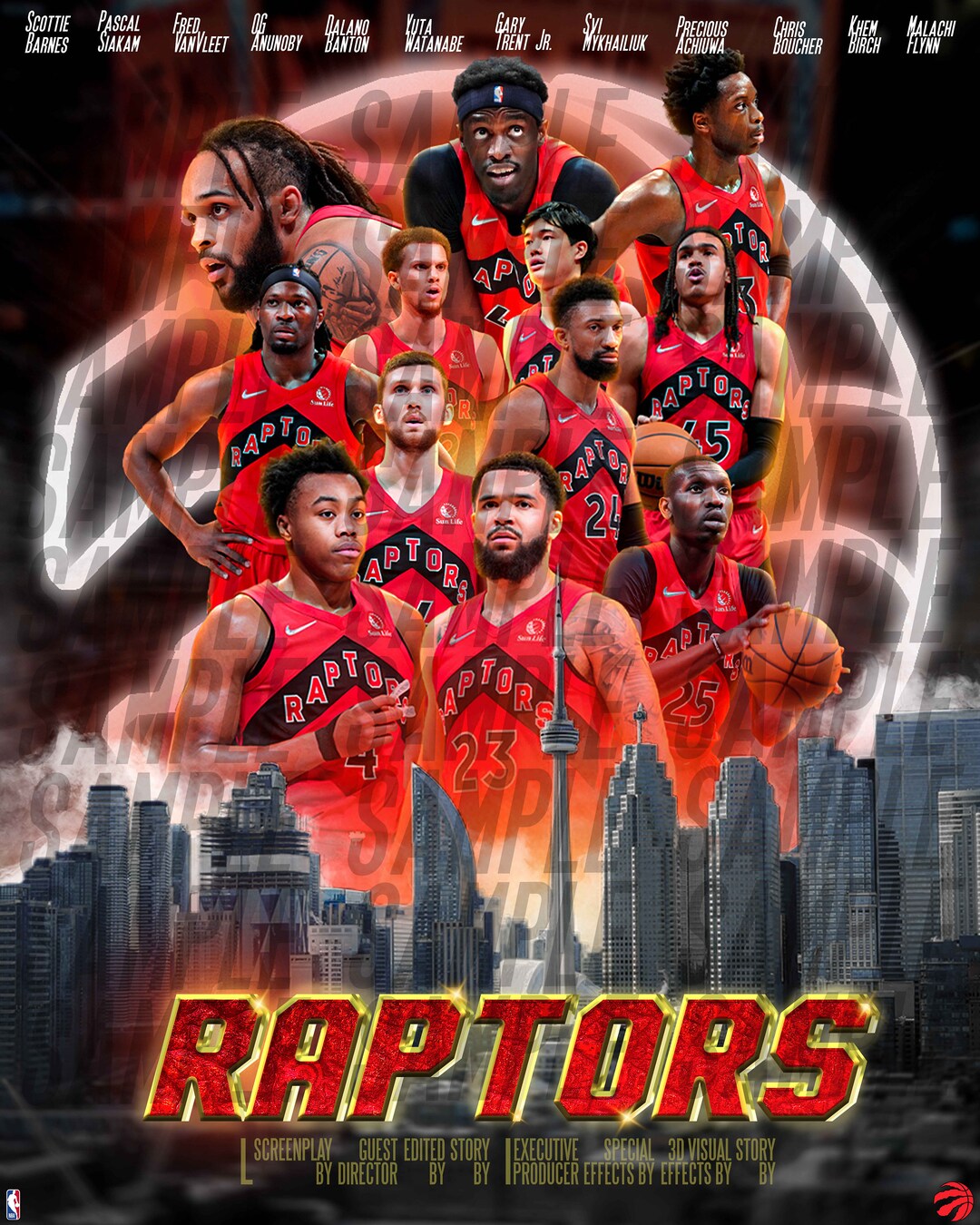 Toronto Raptors Printable Download Graphic Poster or Tee Shirt 2022 - Etsy