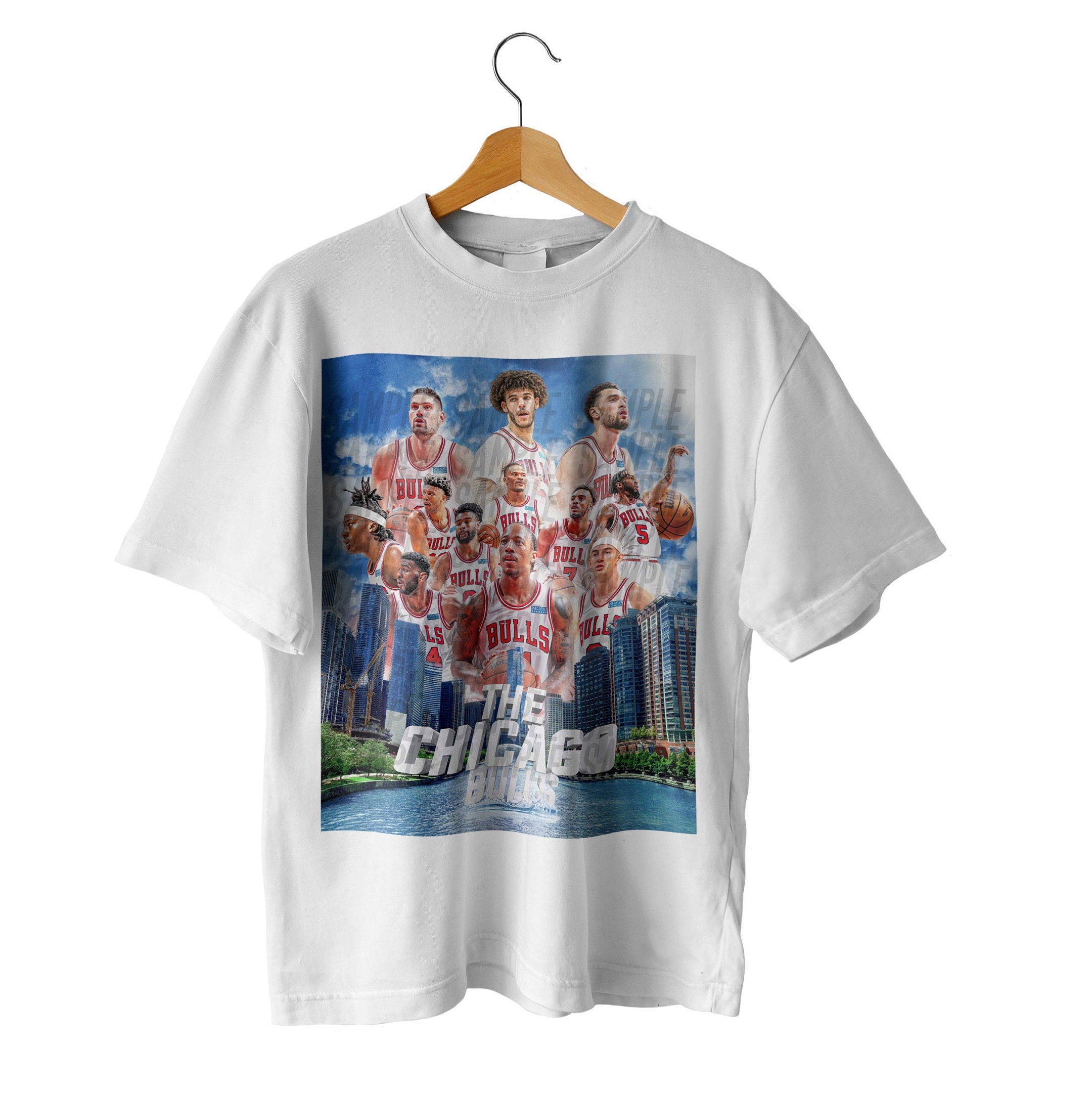 Chicago Bulls Printable Art for Poster Tee Shirt - Etsy