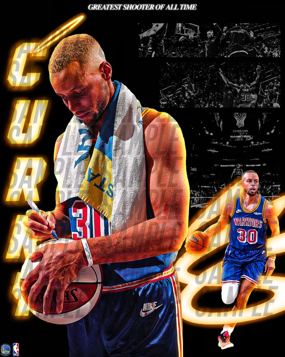 Steph Curry Printable Artwork - Etsy