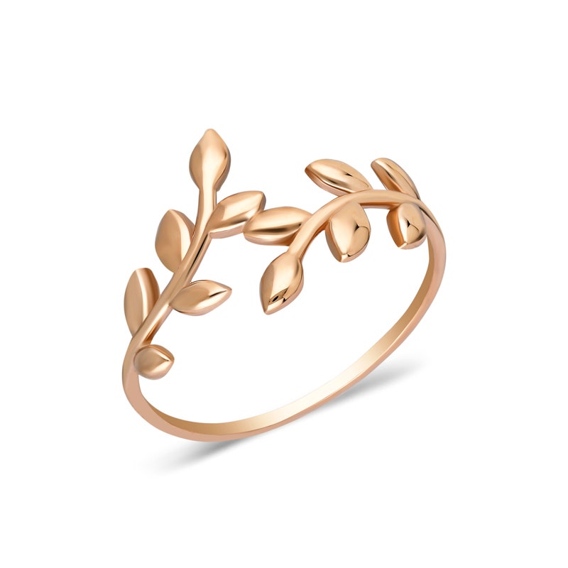 Oak Leaf Ring - Etsy