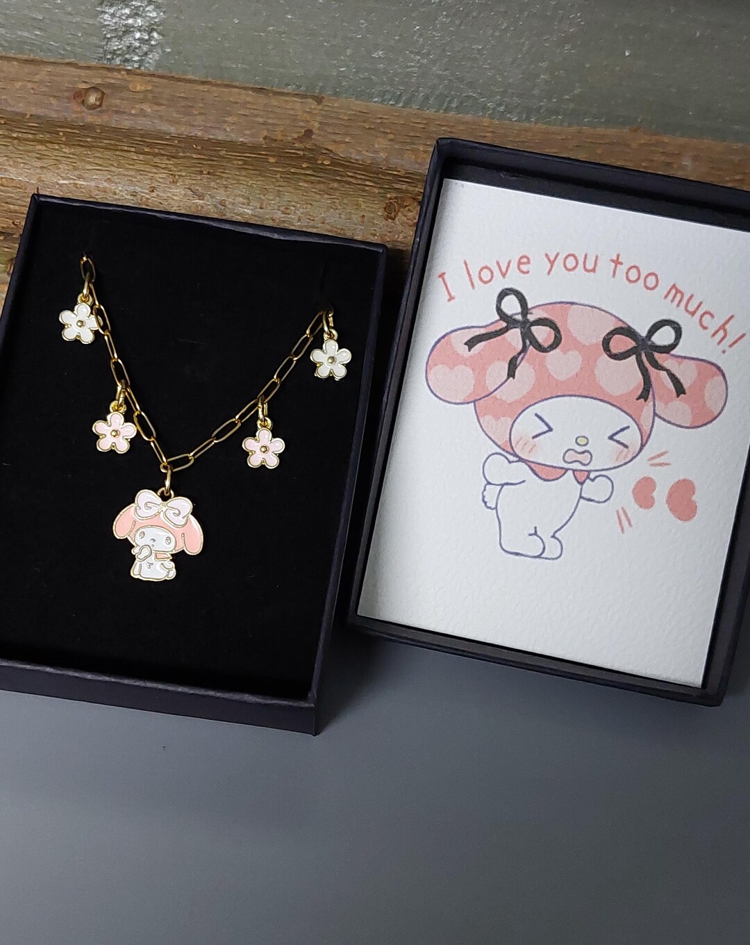 My Melody Necklace Choker - Kawaii Necklace - Stainless Steel With DQ ...