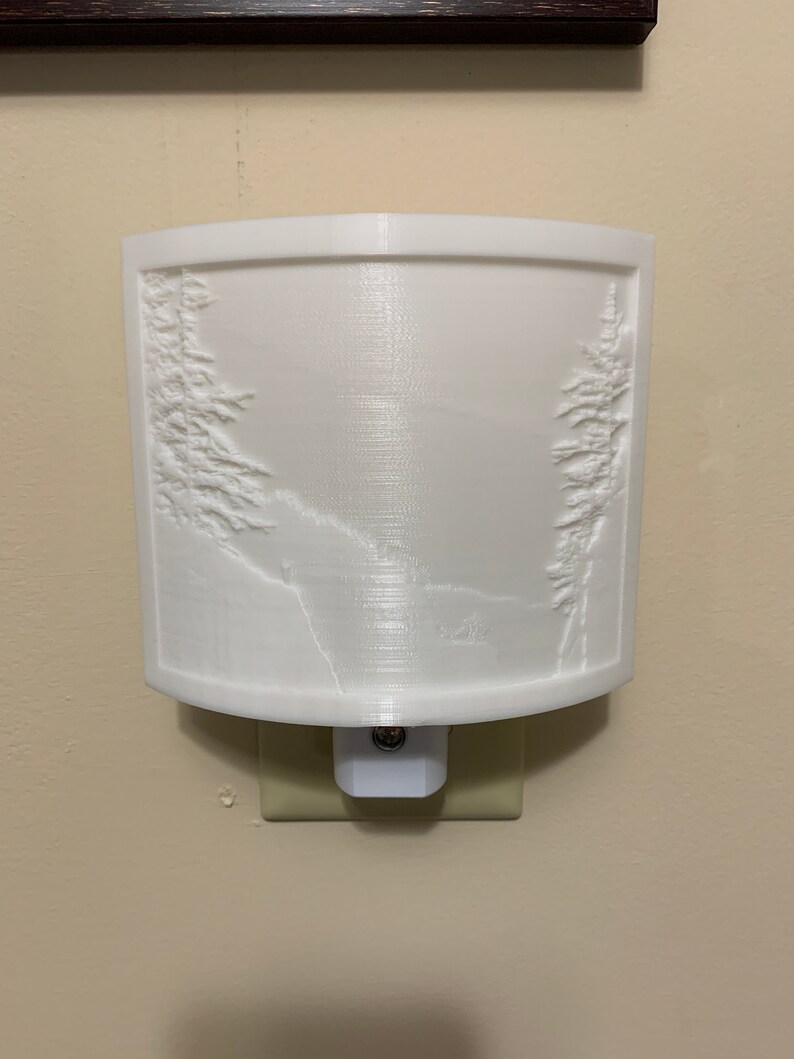 Custom 3D Printed Photo Night Light | Use Your Photos | Personalized ...