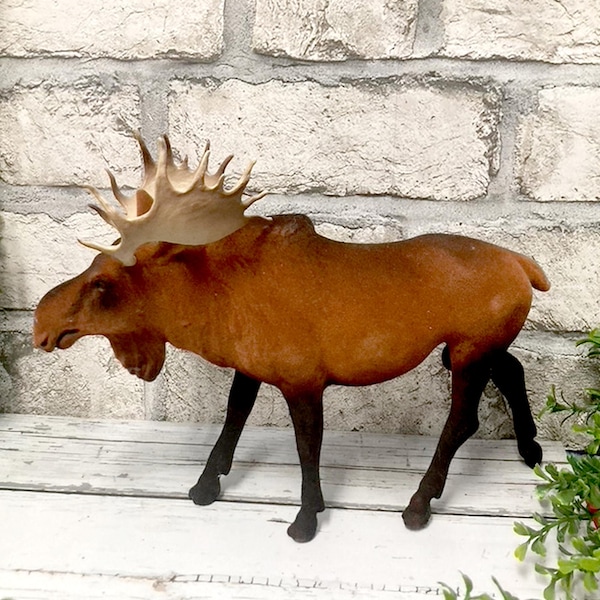 Moose Figurine - Etsy