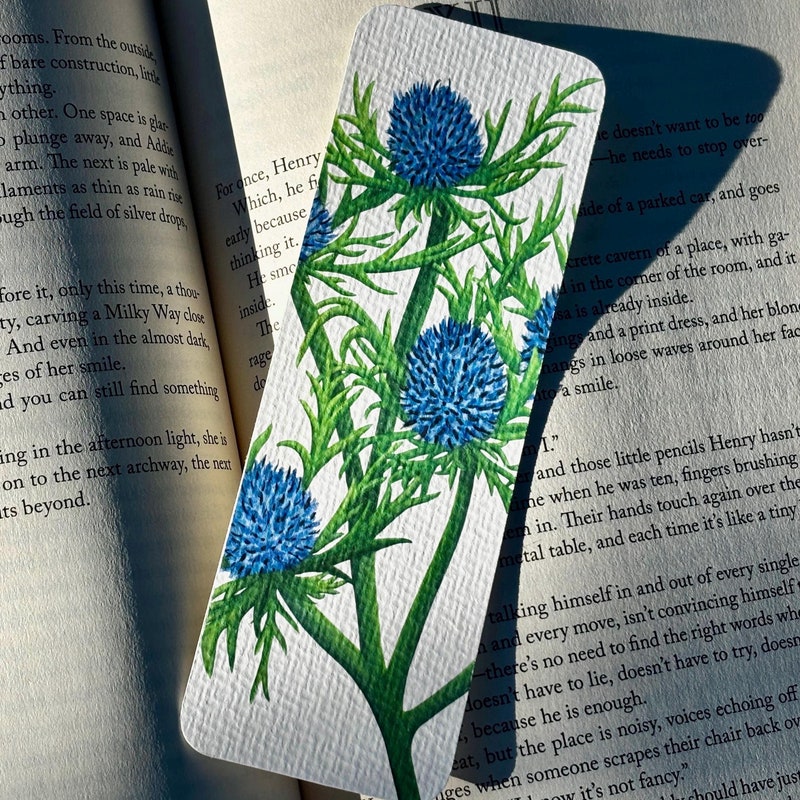 Thistle Bookmark - Etsy