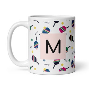 Personalized Pickleball Mug | Custom Pickleball Mug | Monogram ...